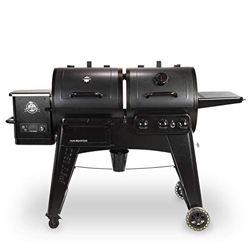 Pit Boss Grills 10915 Pit Boss Gas/pellet Combo Grill W/ Wifi W/ Cover ...