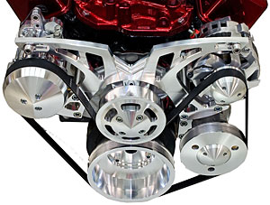 March Performance 30615 March Style Track Flathead Ford Serpentine ...