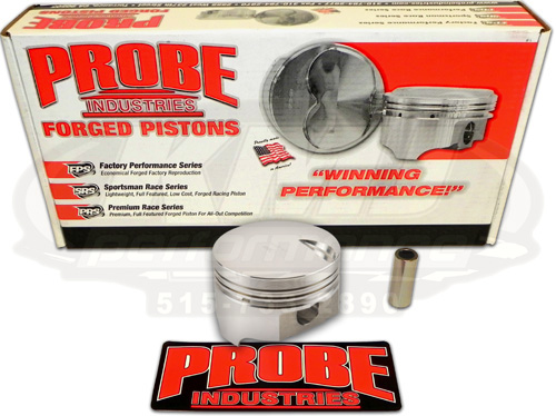 Probe Racing Components P2377F-030 Probe FPS Forged Pistons | Autoplicity