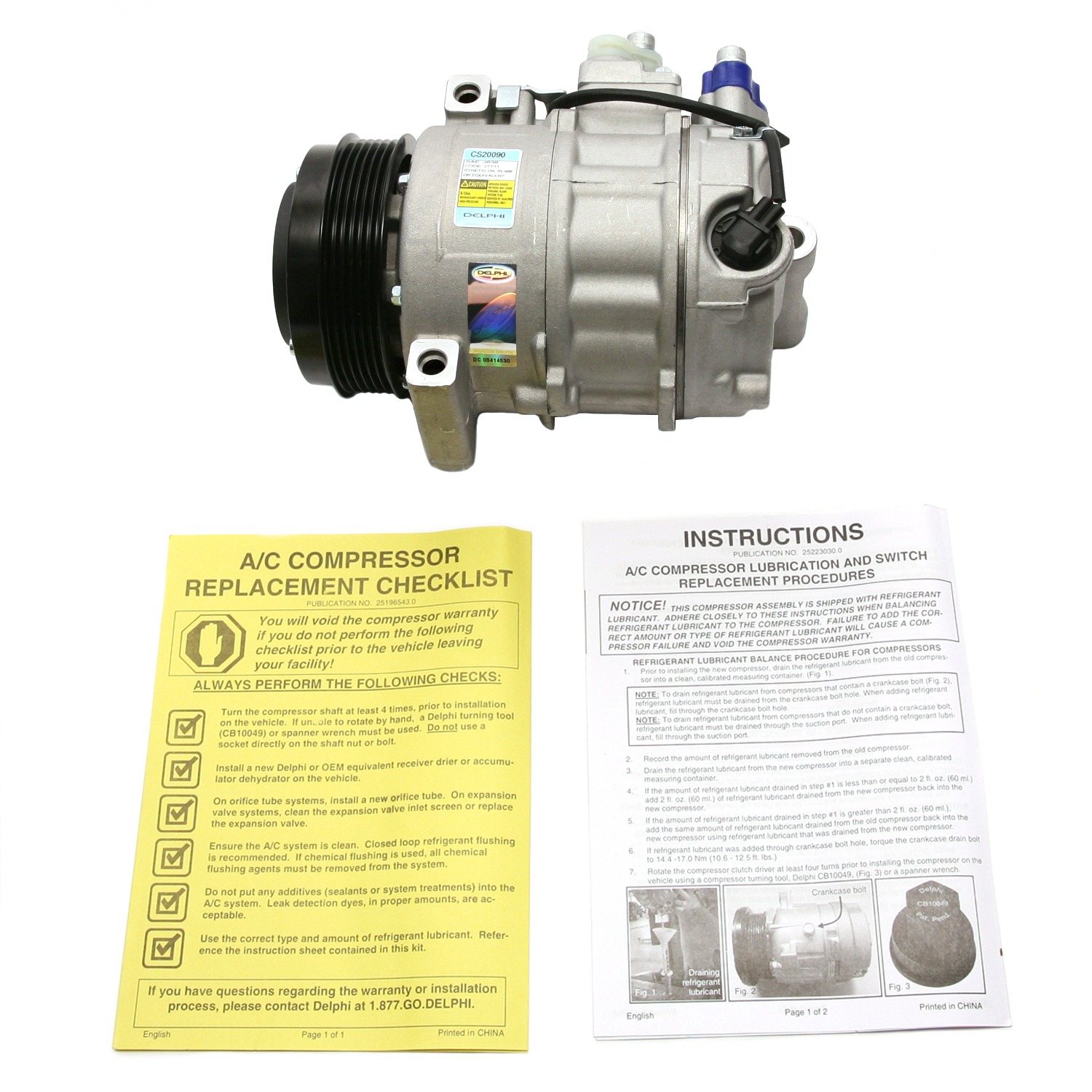 Delphi CS20090 A/c Compressor | Autoplicity