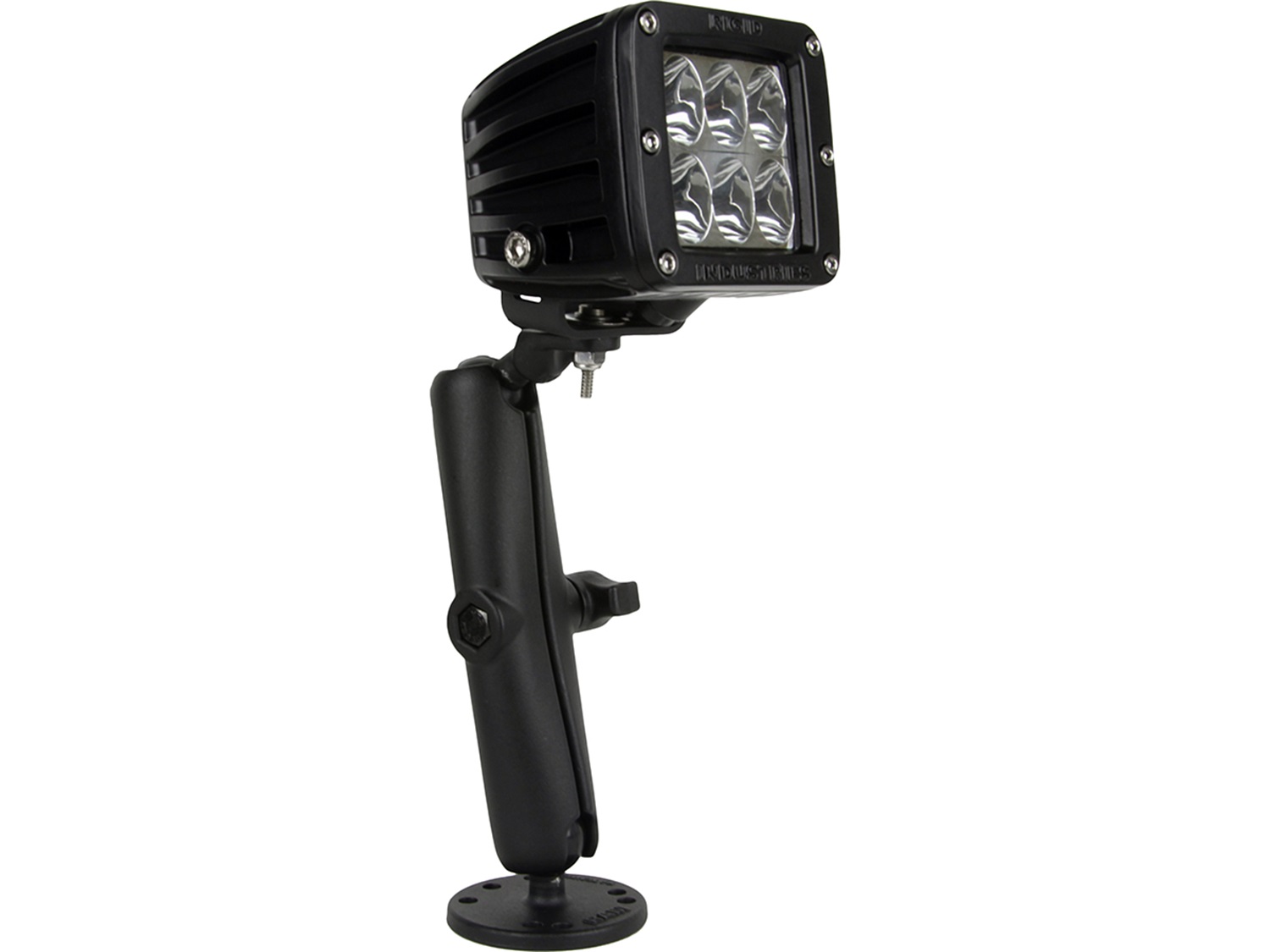 Rigid Industries 40073 Bolt Down Ram Light Mount With 6" Arm | Autoplicity