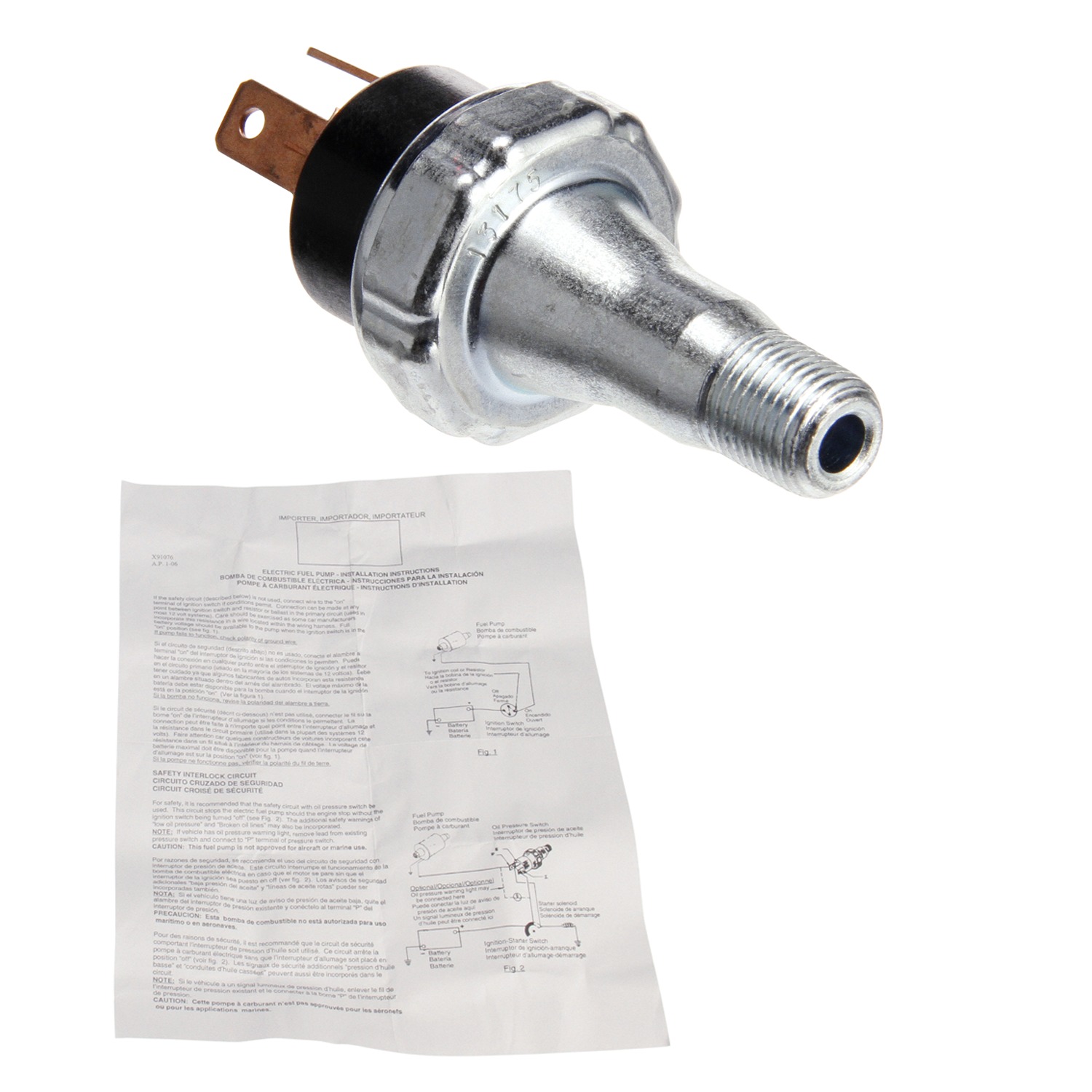 Delphi FA0004 Engine Oil Pressure Switch | Autoplicity