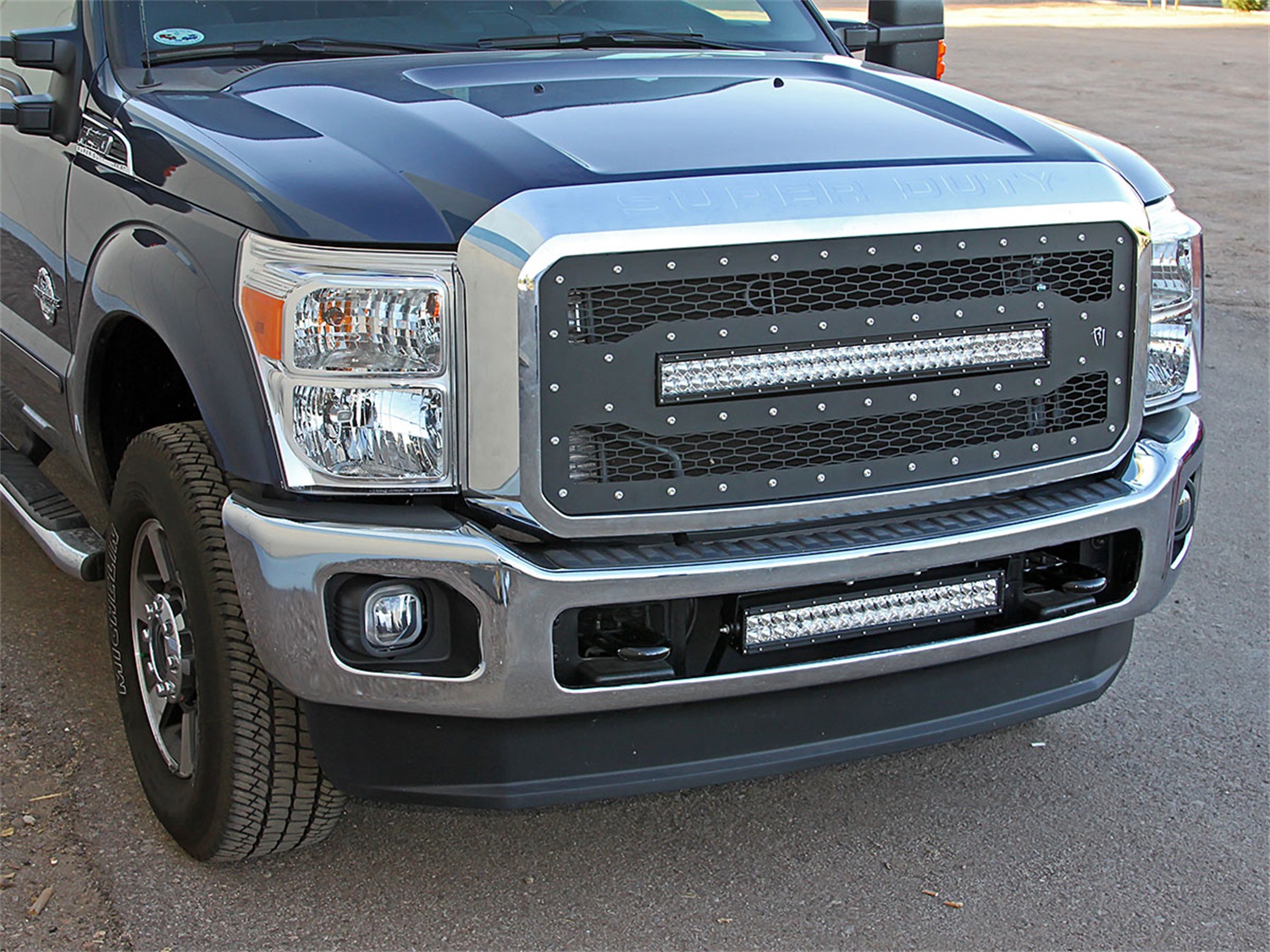 RIGID Industries 40566 Rigid Front Grill Ford F250 / | Autoplicity