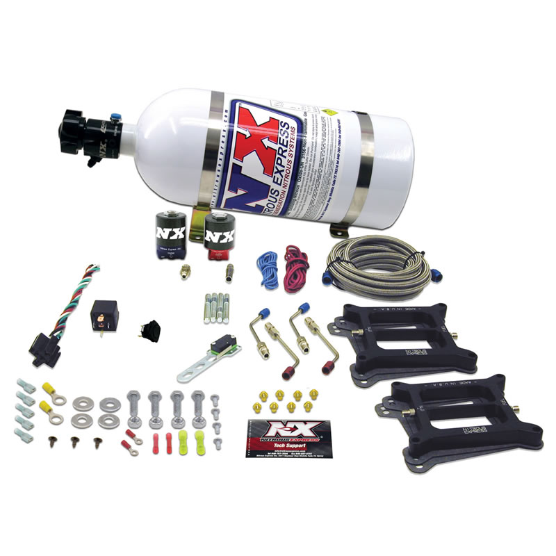 Nitrous Express 50240-00 DUAL HOLLEY/GASOLINE (100-200-300-400-500HP ...
