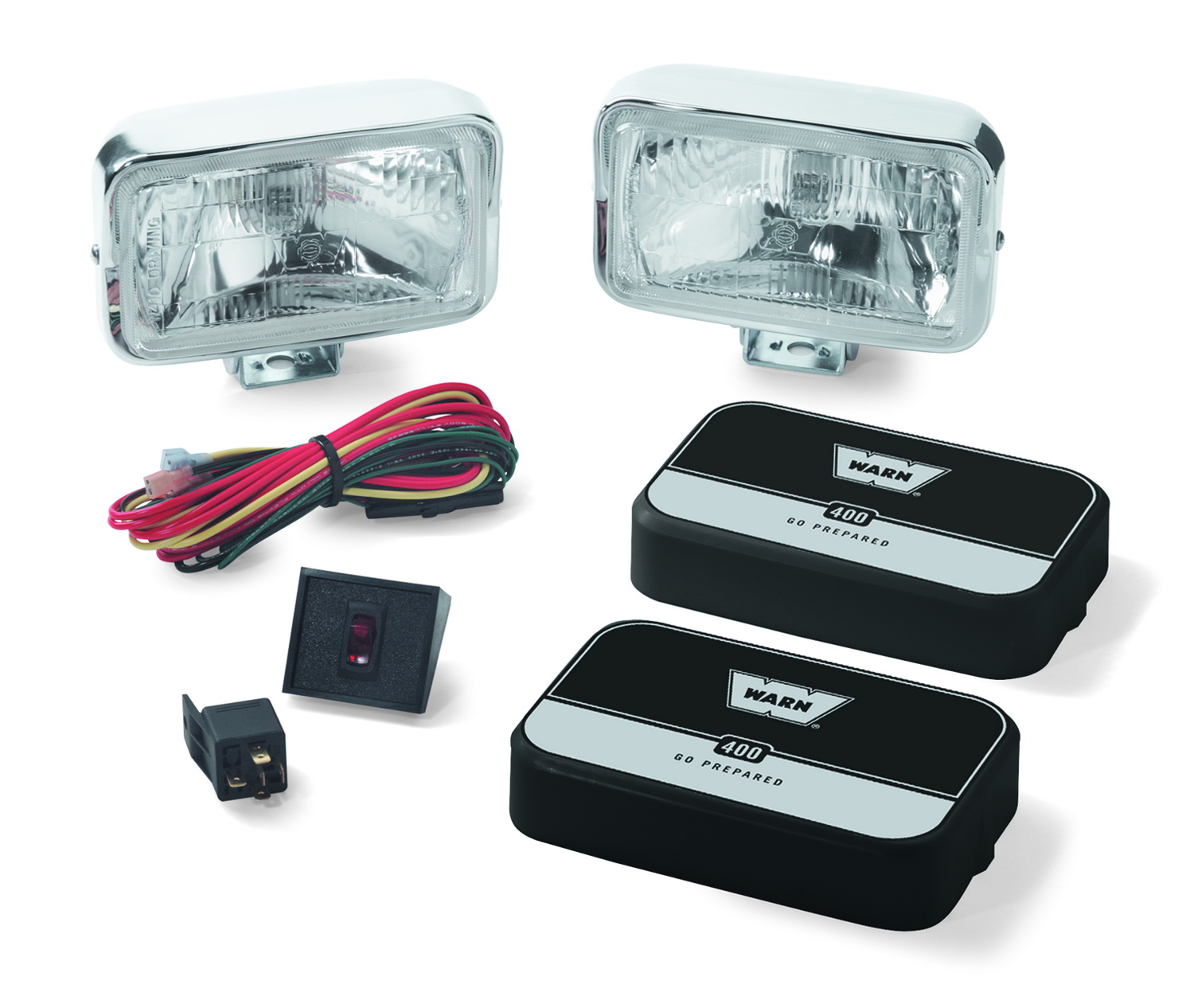 Warn 220412 4X Driving Light Kit | Autoplicity