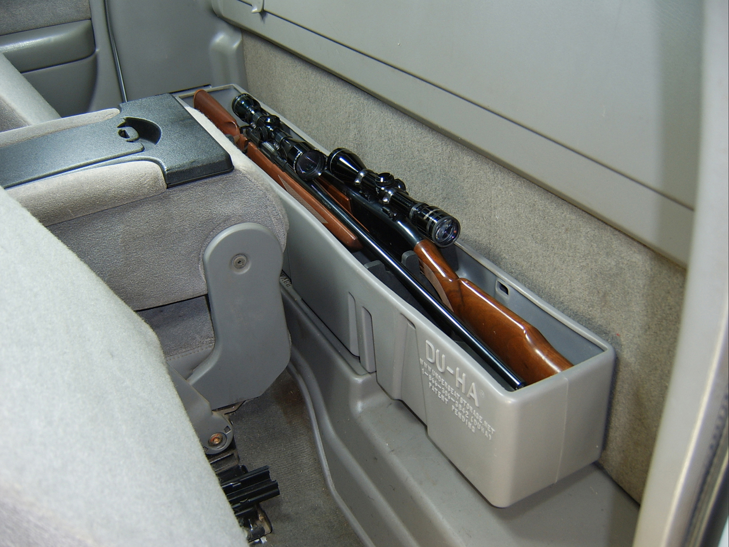 DU-HA 10027 Du-Ha Behind-The-Seat Storage/gun Case | Autoplicity