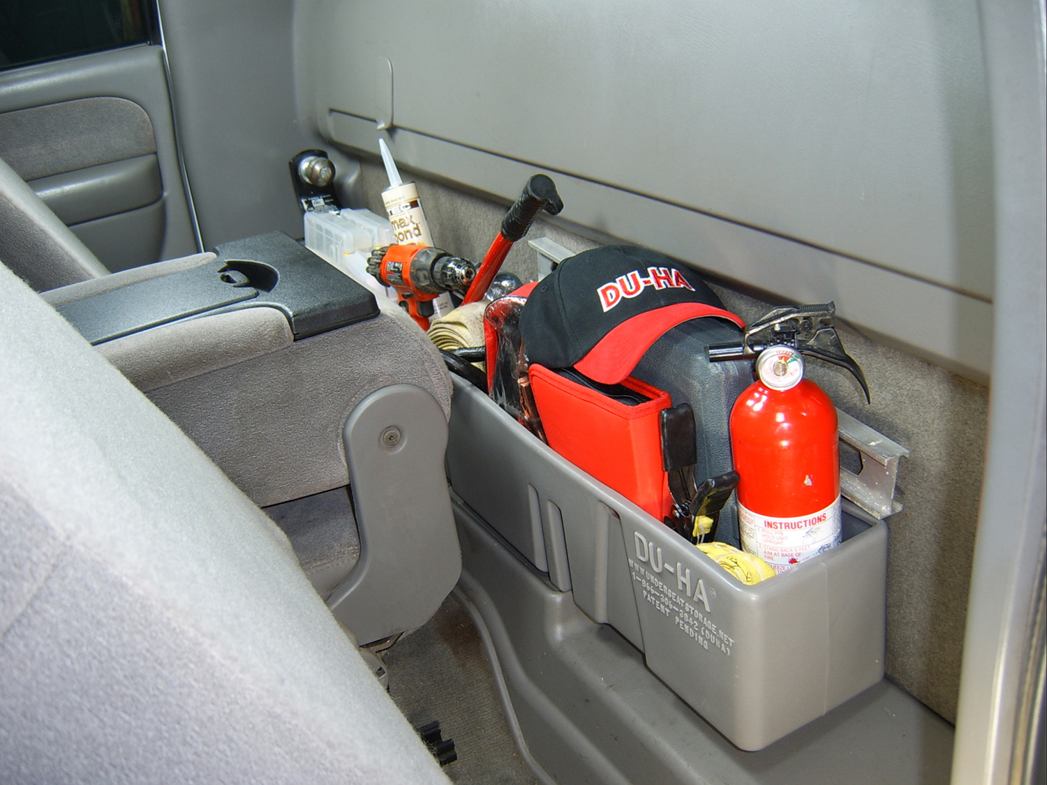 Du-Ha 10028 Provides Useful Storage Inside Your Truck Cab; Helps Keep ...