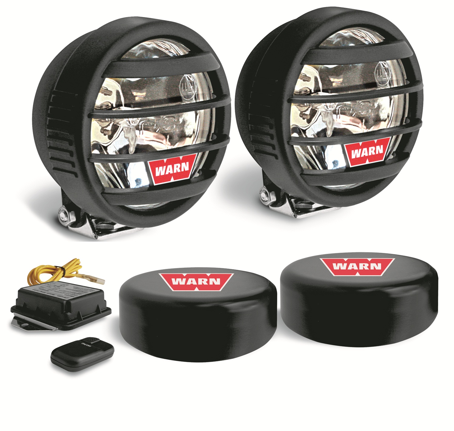 Warn 82410 Warn Industries W350F Halogen Fog Lights | Autoplicity