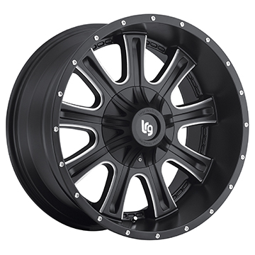 LRG Rims 10521082912N LRG105 Series Black Wheels | Autoplicity