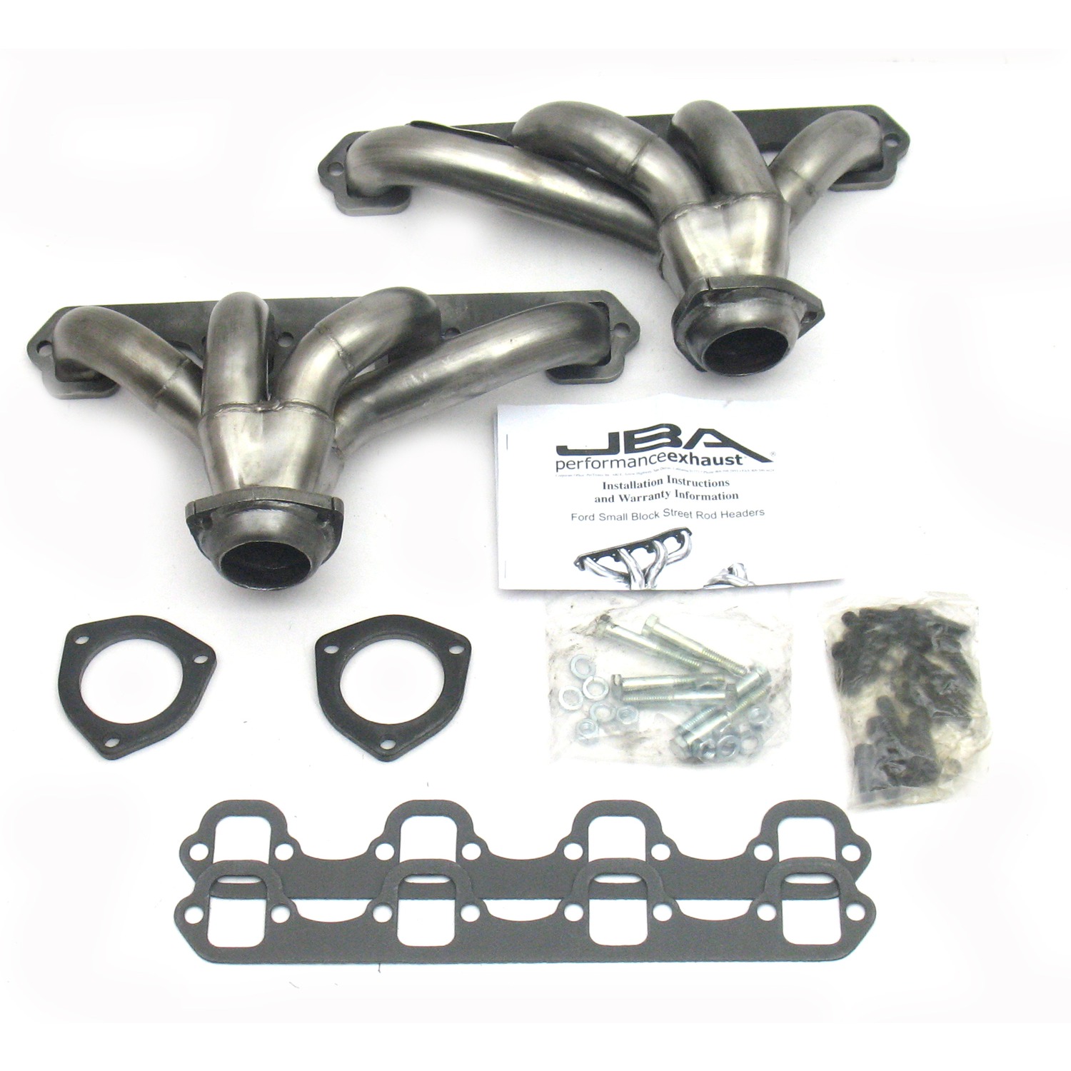 JBA Racing Headers 1615S Sb Ford Universal Shorty 289/302/351 | Autoplicity