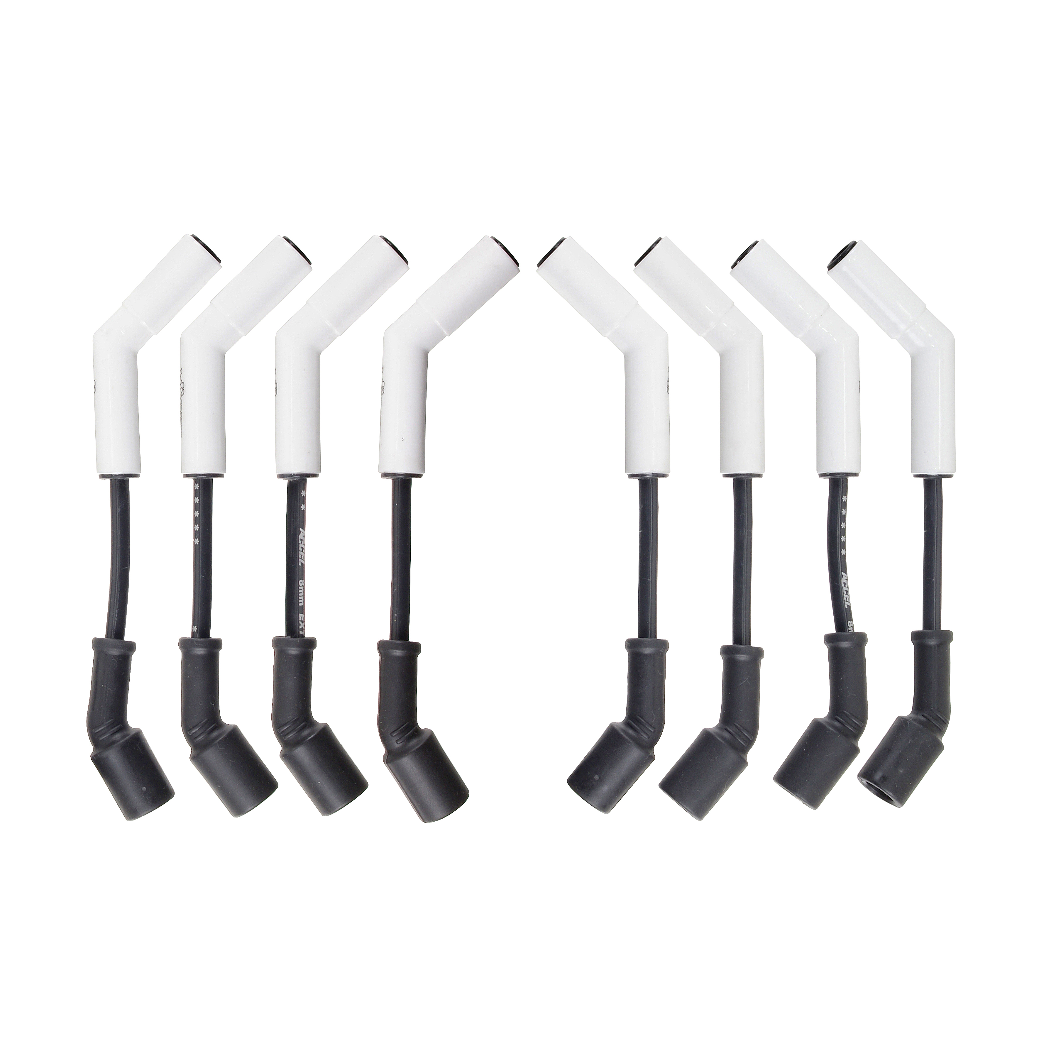 Accel 9065C Extreme 9000 Ceramic Boot Spark Plug Wire Set | Autoplicity