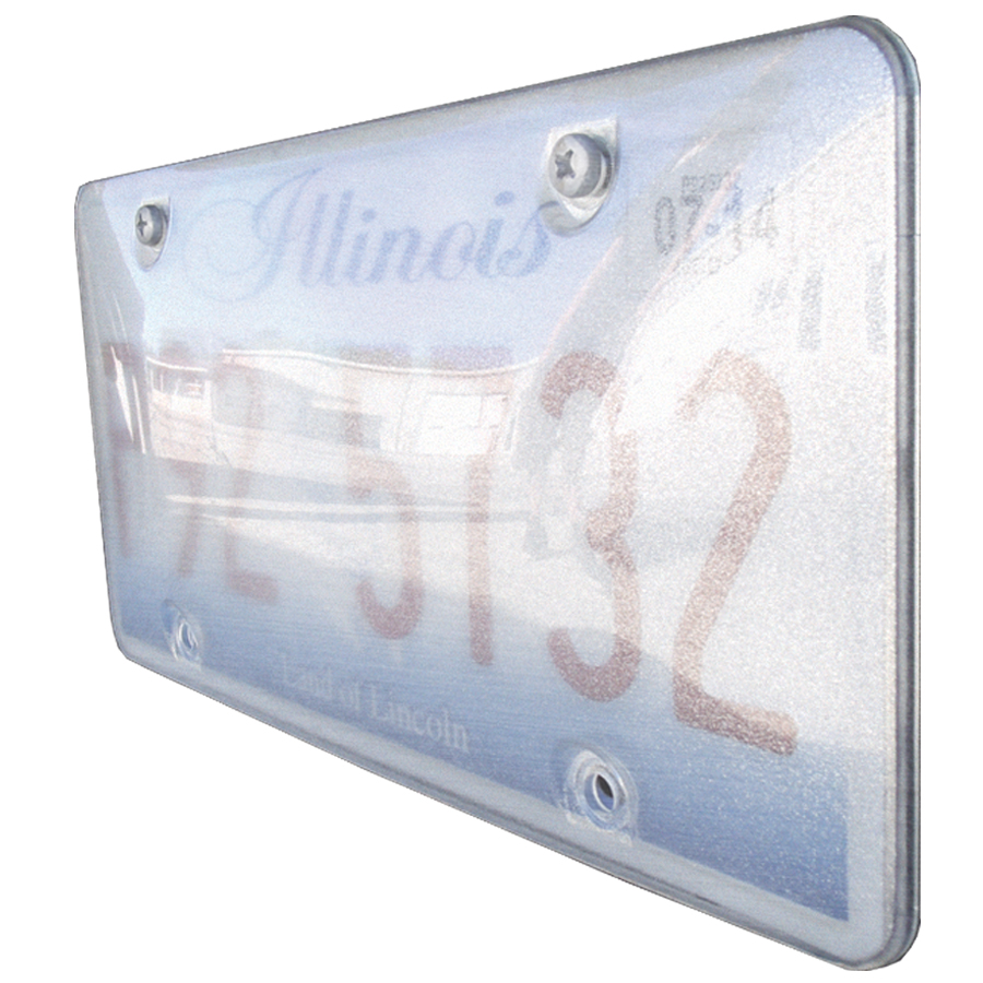 Race Sport RS-PB-PLATE-2 Photoshield License Plate Cover | Autoplicity