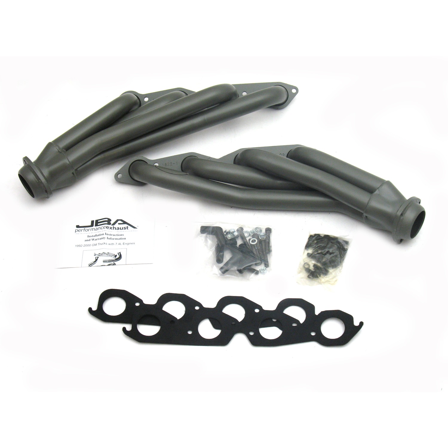 JBA Headers 1822S-1JT 1822s-1jt 1 3/4" Shorty Stainless Steel 92-95 Gm ...