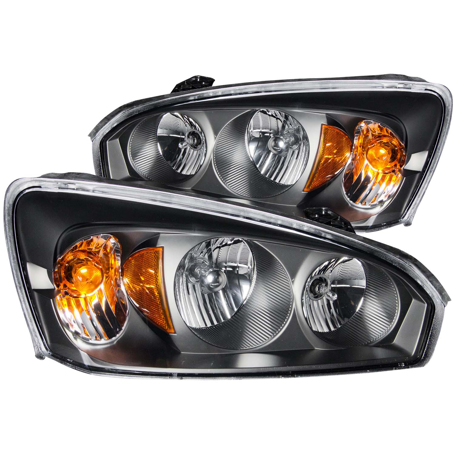 Anzo USA 121221 Crystal Headlights Black | Autoplicity