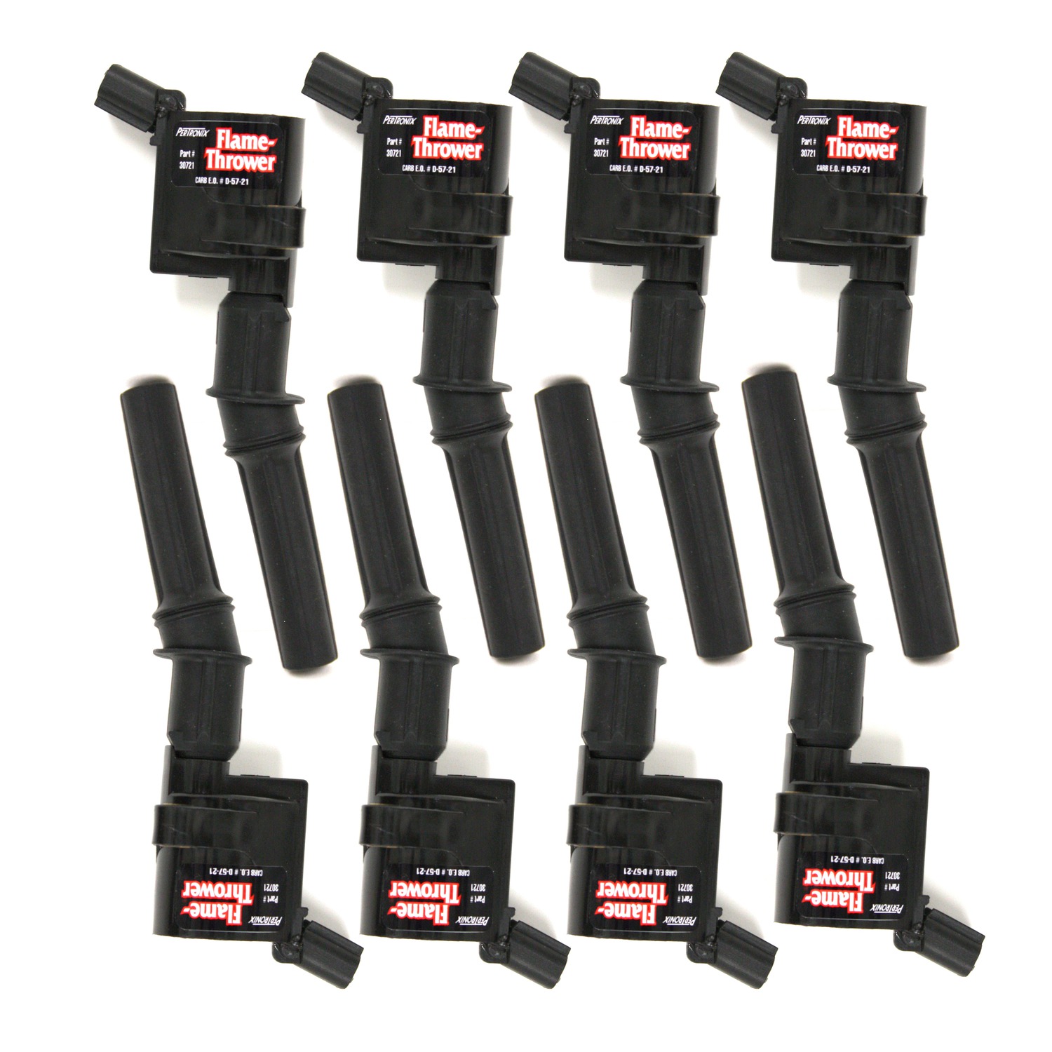 Pertronix 30728 Coil Flame-Thrower Cop Ford 2v (set Of 8) | Autoplicity