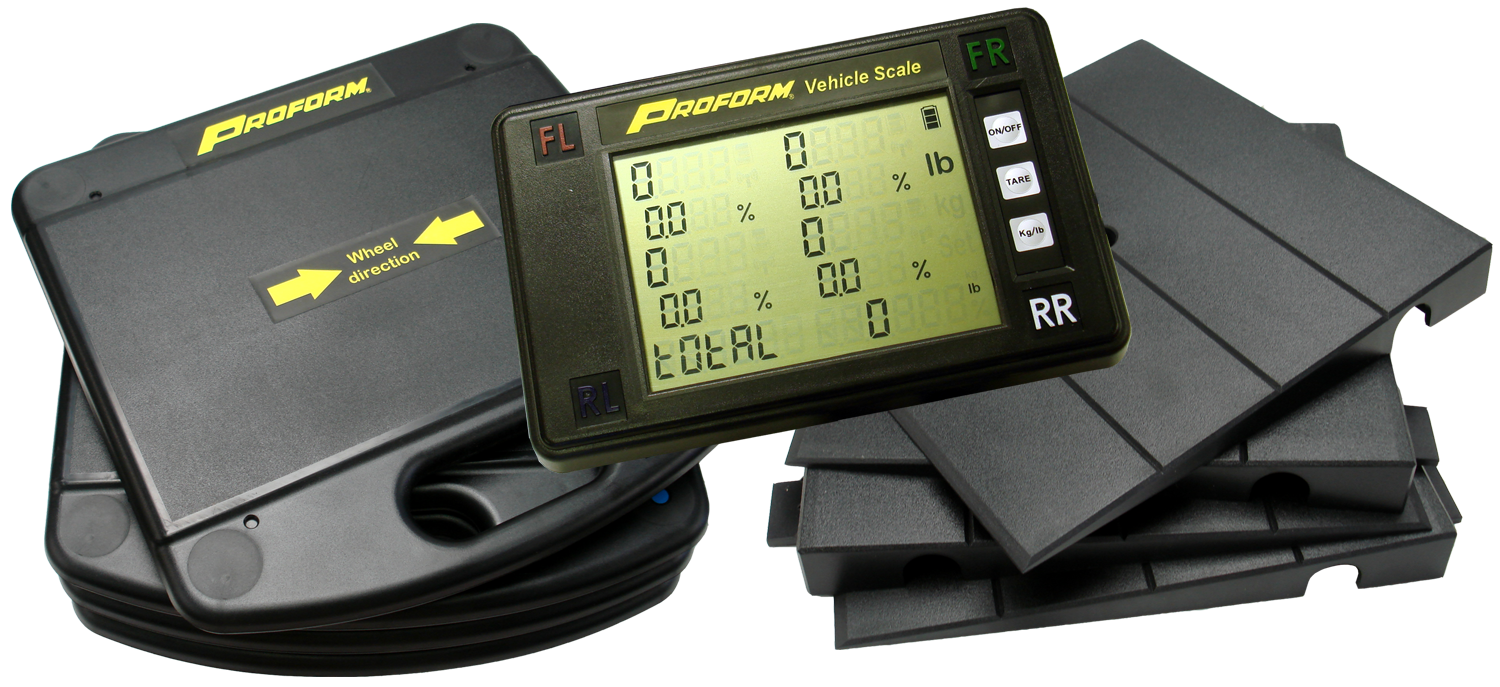 Proform Parts 67647 Vehicle Scale System; Wireless; 5,000lb Capacity; 1 ...
