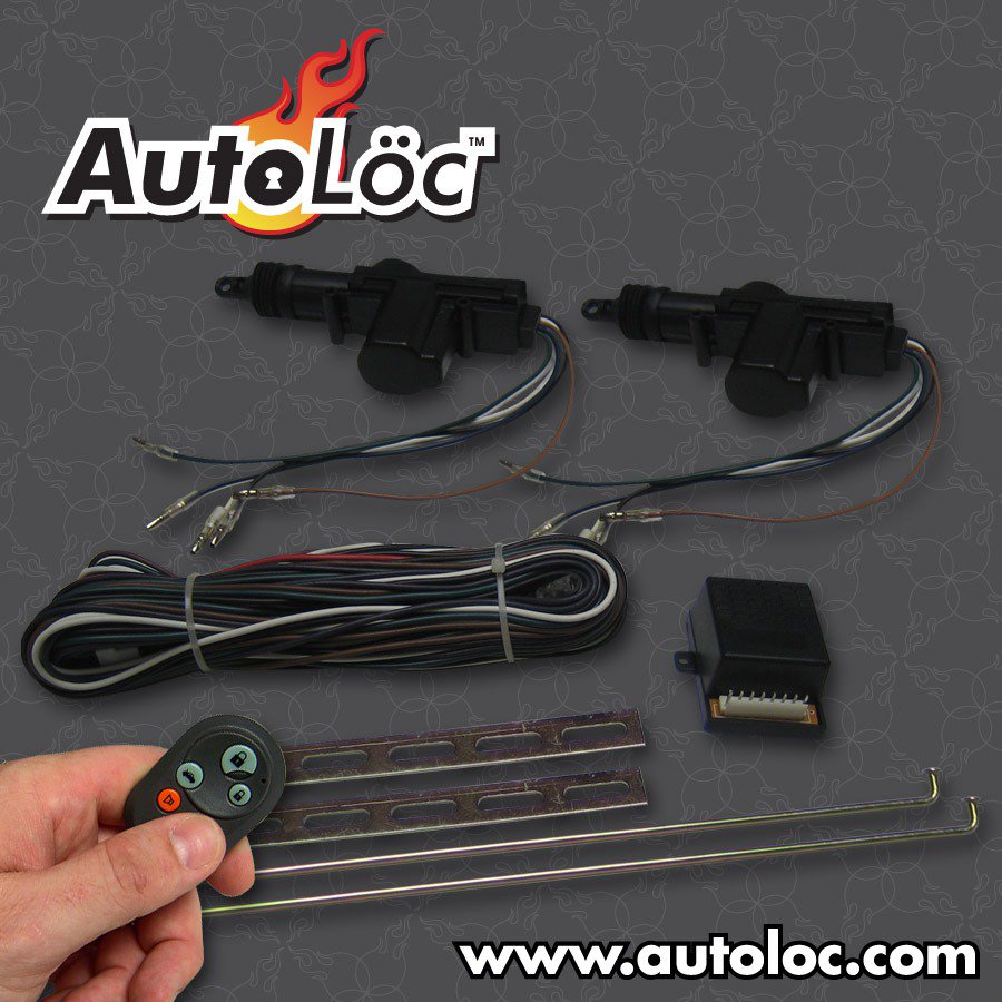 Autoloc 140813 2 Door Remote Central Lock Kit | Autoplicity