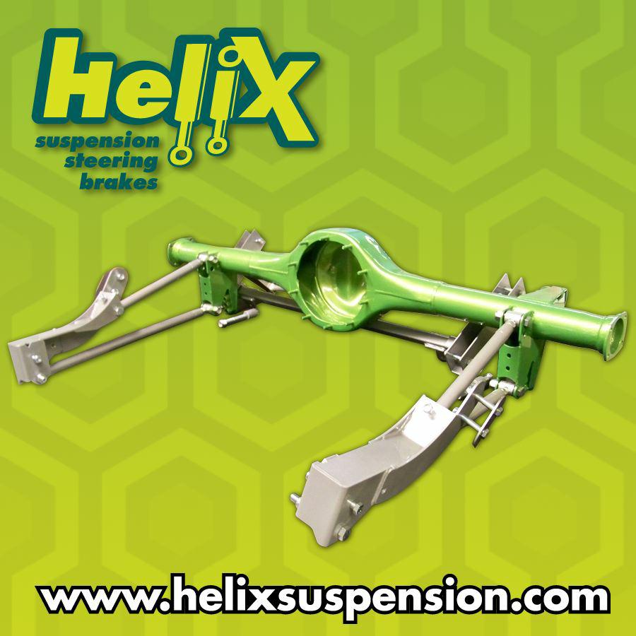 Helix 9190 1964 - 1970 Mustang Bolt-In Deluxe 4-Link Kit With Coilover ...
