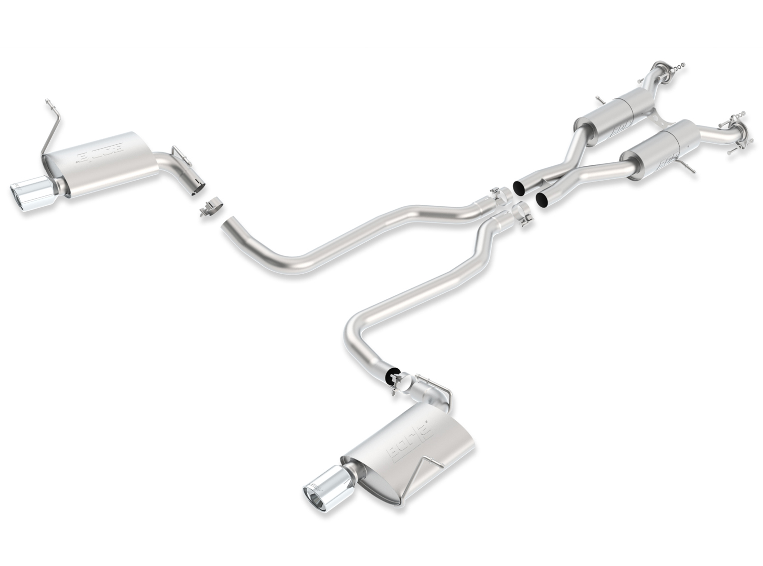 Borla Cat-Back Exhaust System - Touring | Autoplicity