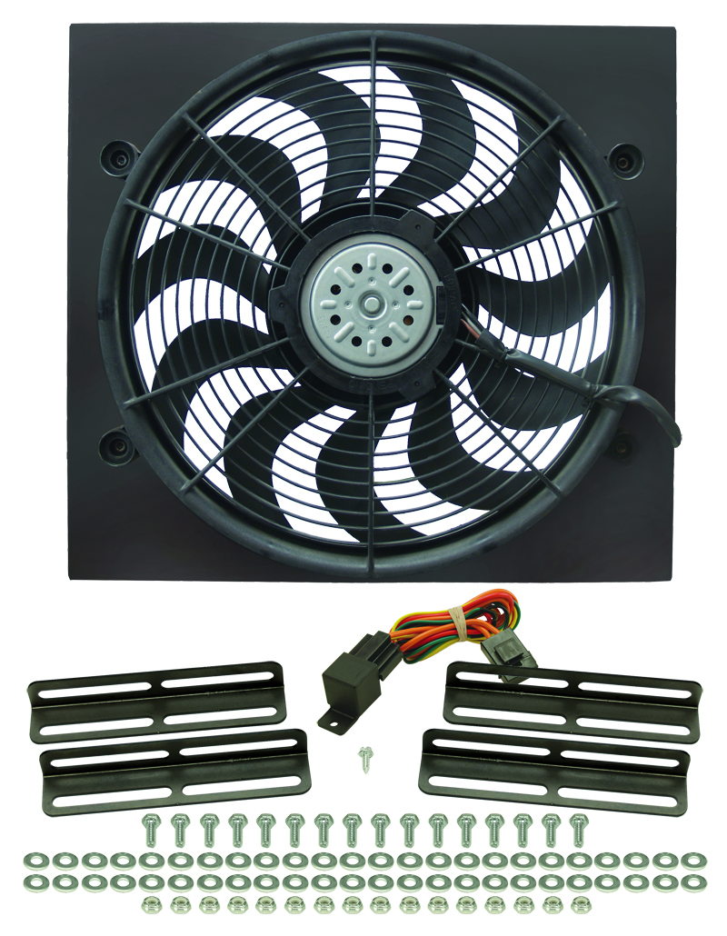Derale Performance 16919 Designed For Primary Cooling;powder Coated ...