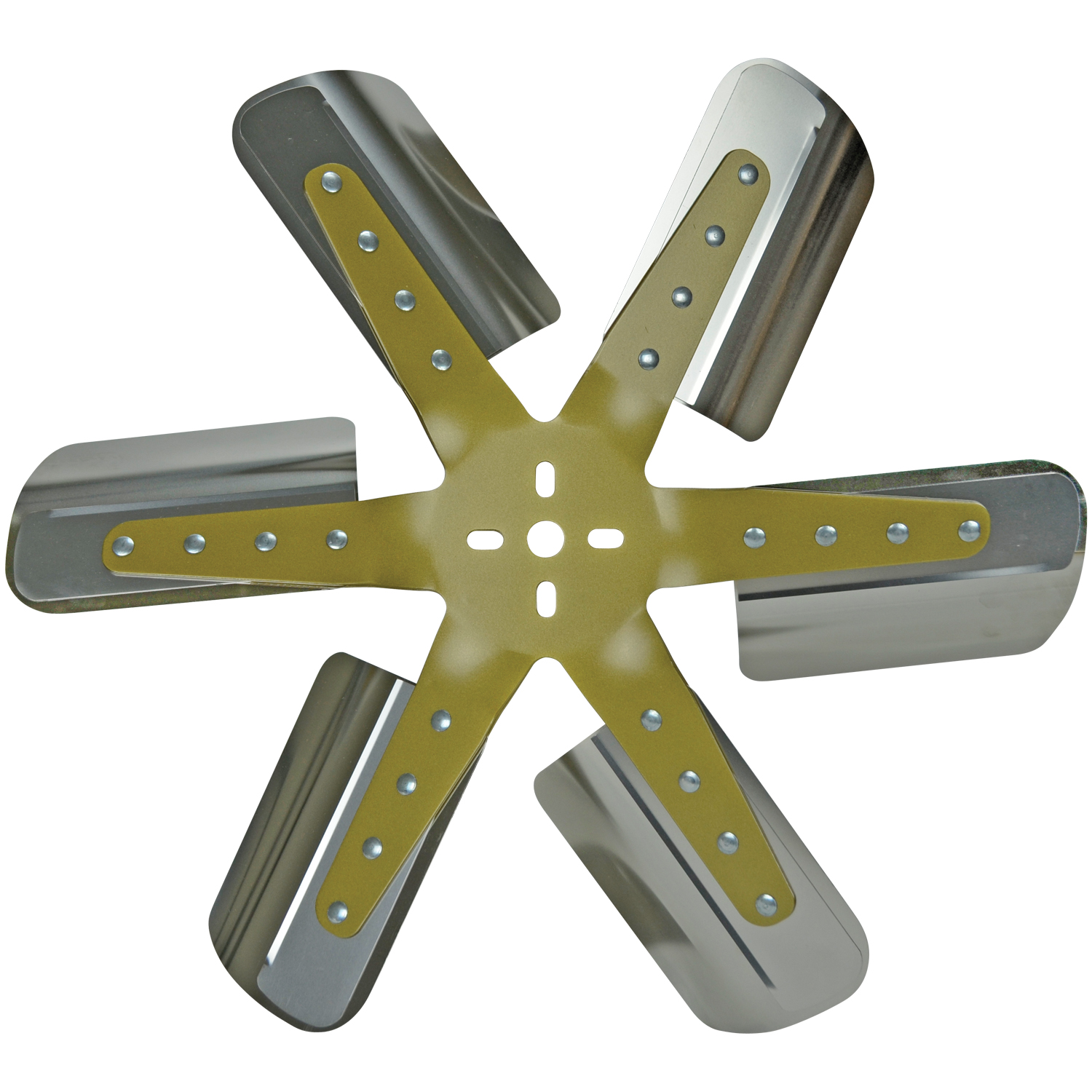 Flex-A-Lite 1516 Gold Star Stainless Steel 16" Flex Fan | Autoplicity