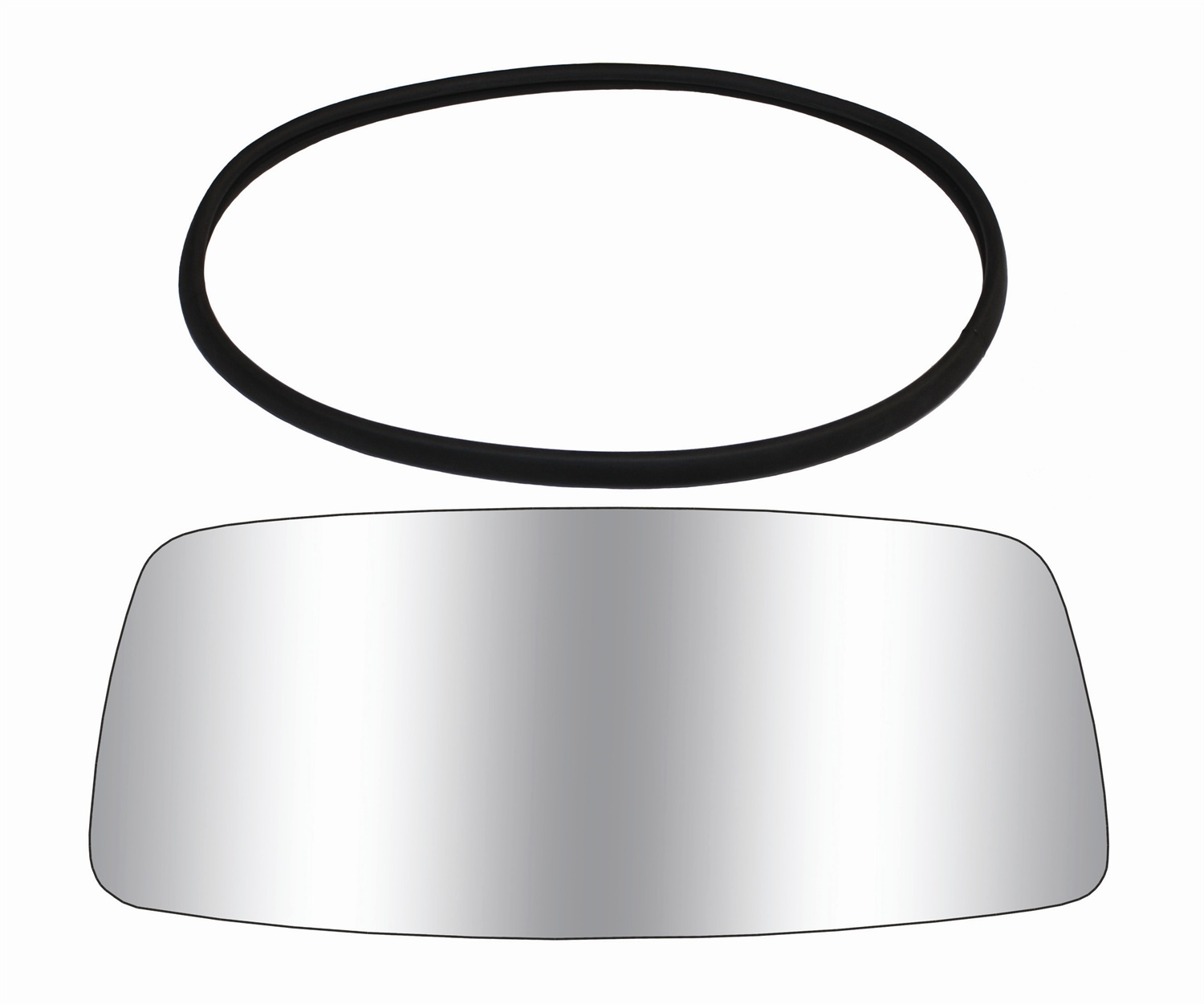 CIPA 01361 Comp Marine Mirror 7" X 14" Replacement Glass | Autoplicity