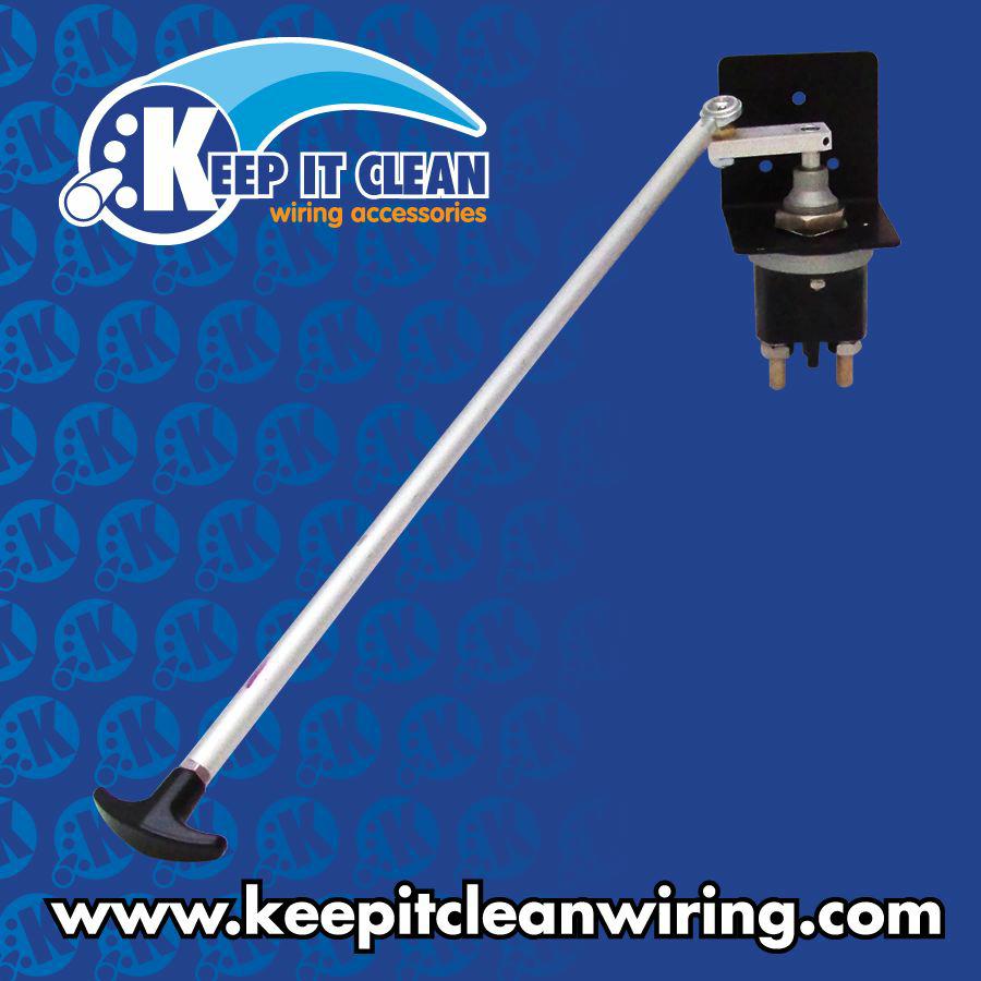 Keep It Clean Wiring 10635 Remote Manual Heavy Duty Battery Kill Switch ...