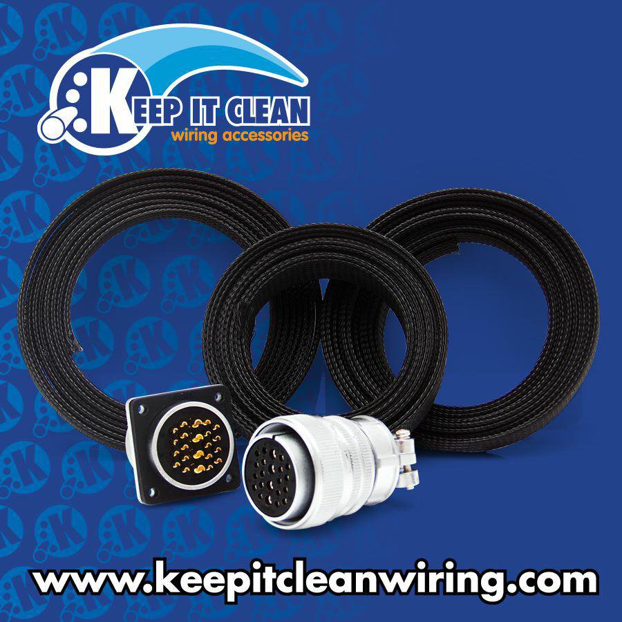 Keep It Clean Wiring 14618 22 Pin Billet Street Rod Wire Harness Plug ...
