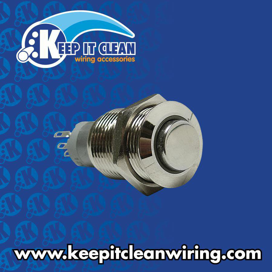 Keep It Clean Wiring 12574 Momentary 16mm No Illumination Ring Led ...