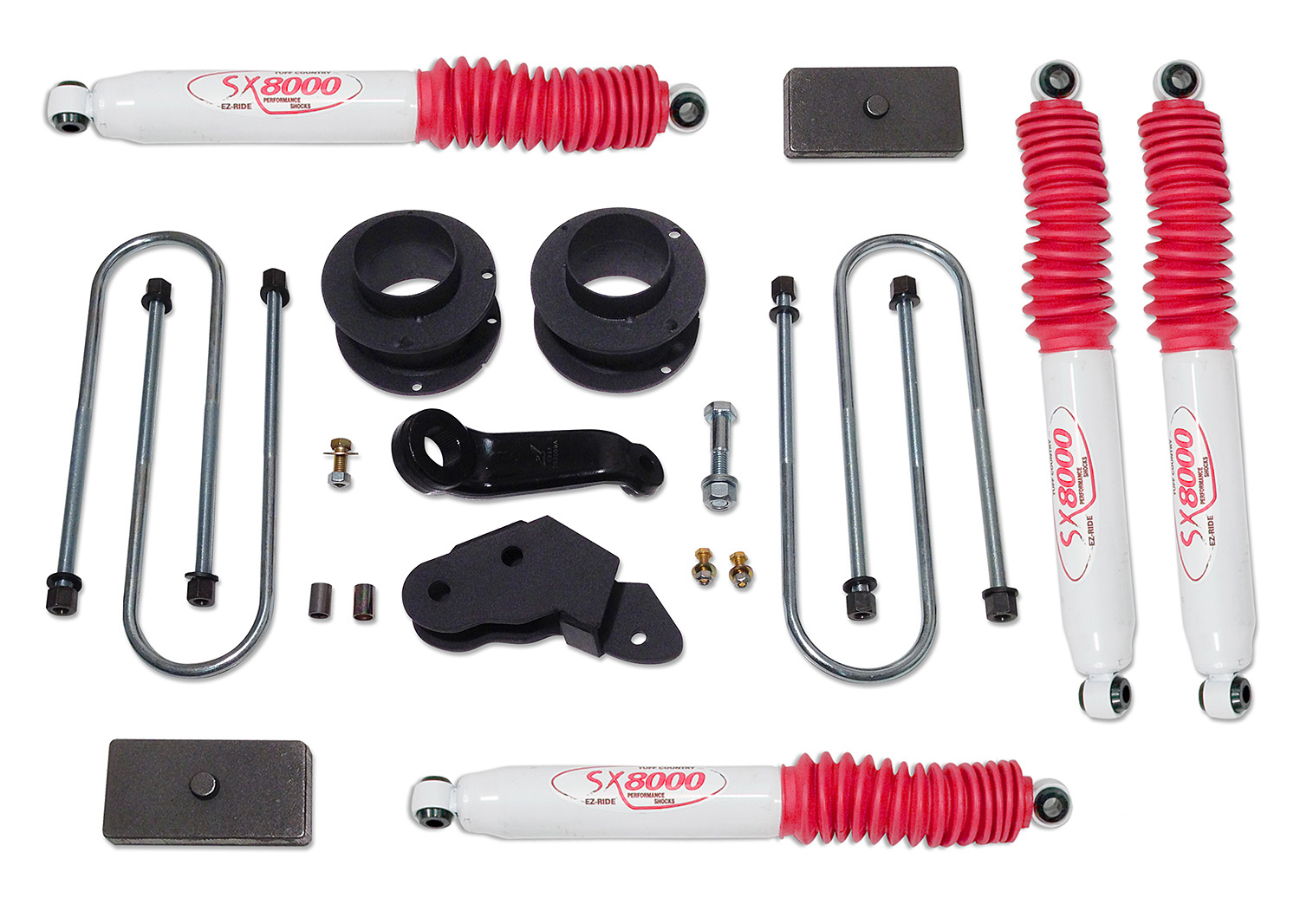 Tuff Country Suspension 33119KN Complete Kit (w/sx8000 Shocks) Dodge ...