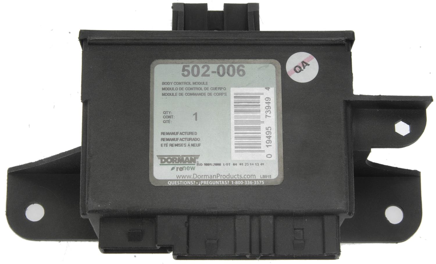 Dorman 502-006 Body Control Module | Autoplicity