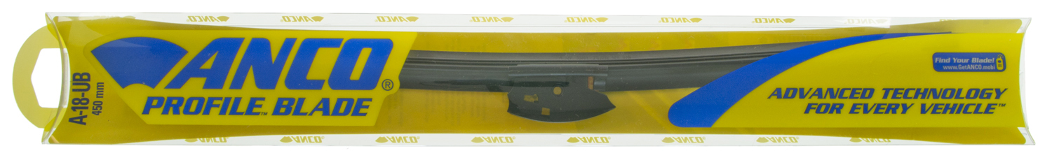Anco Wiper Blades A18UB Anco A-18-Ub Profile Wiper Blade - 18", (pack ...
