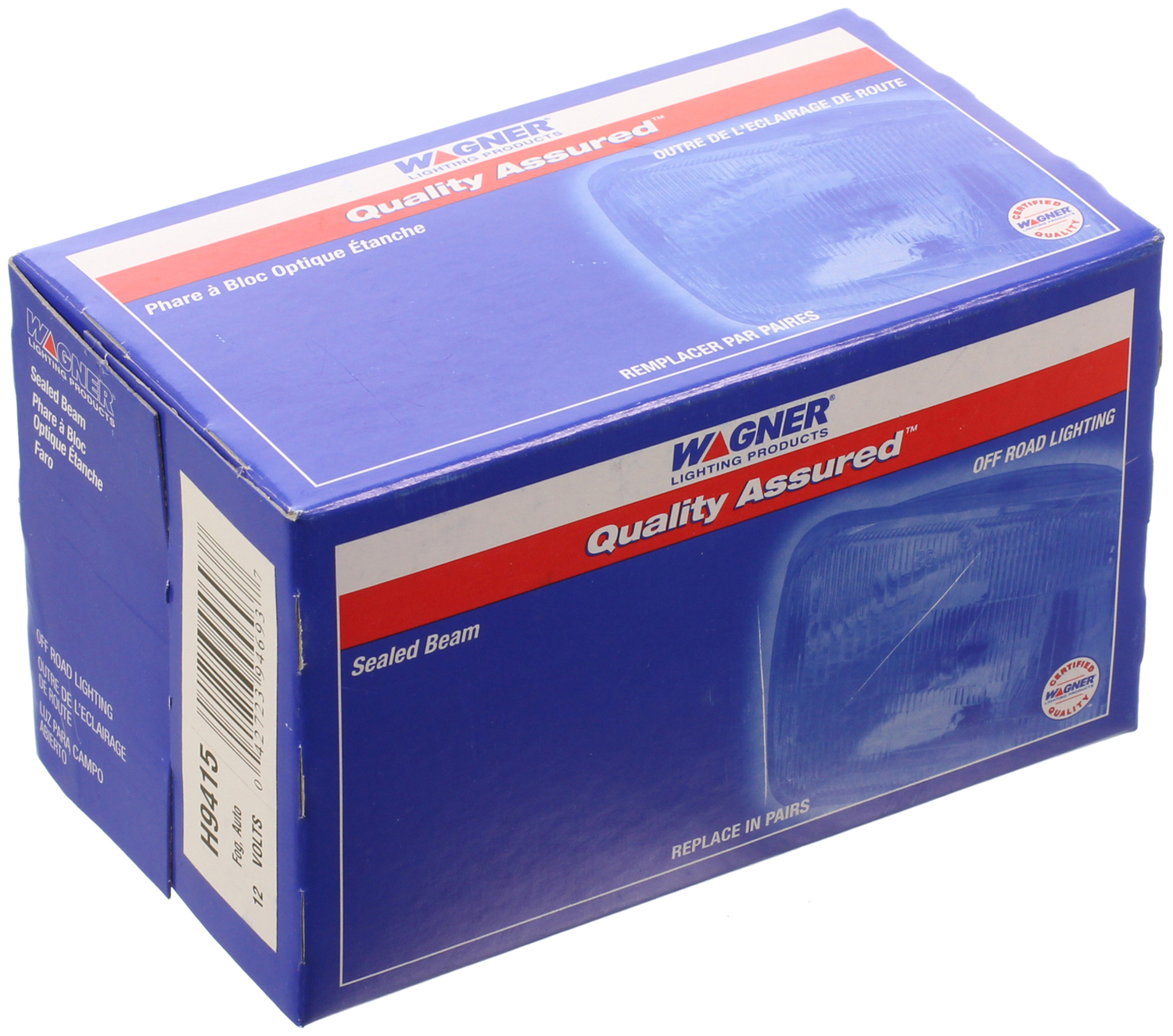 Wagner Lighting H9415 Sealed Beams - Halogen - Off Road | Autoplicity