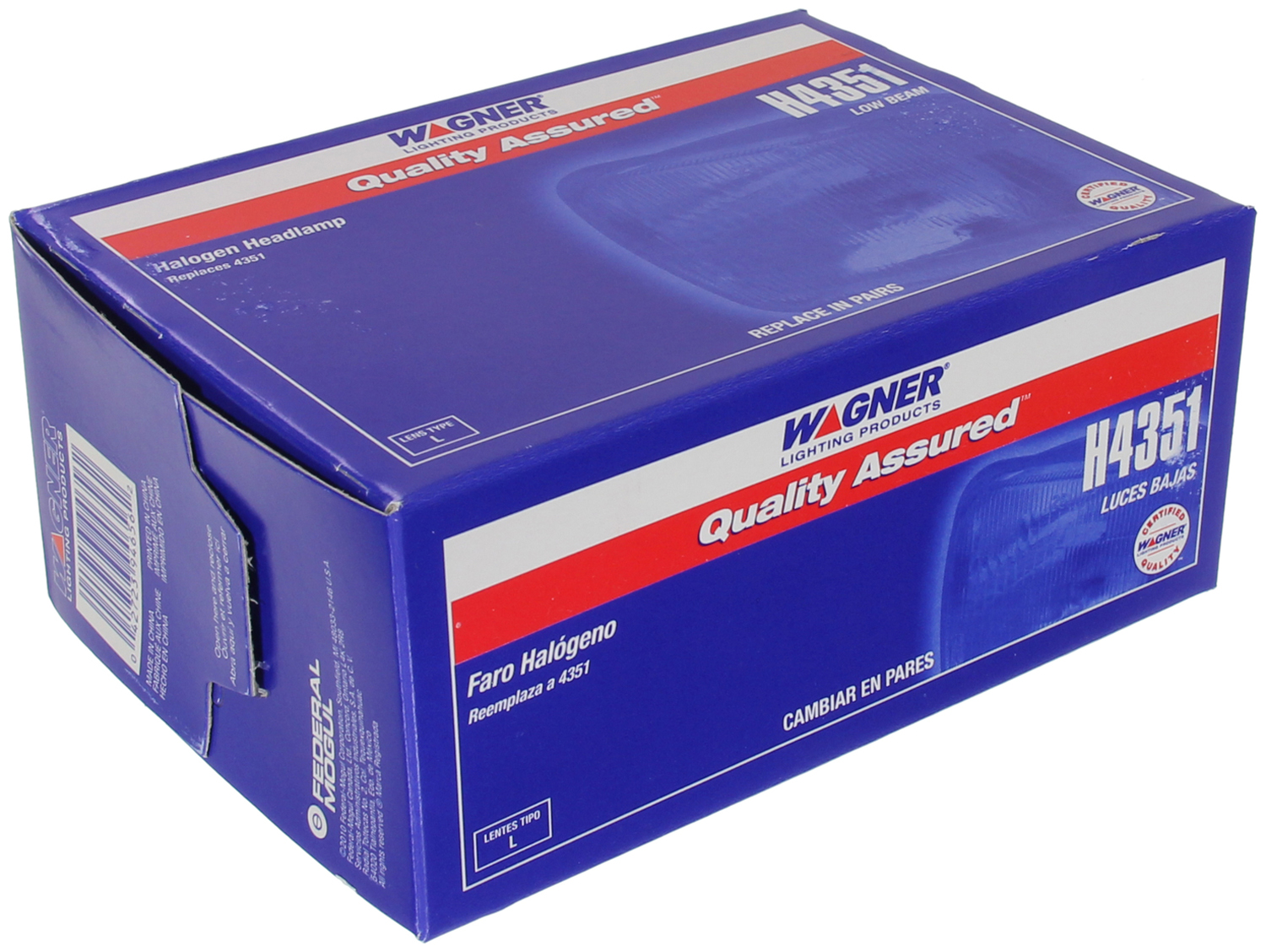 Wagner Lighting H4351 Sealed Beams - Halogen - Automotive | Autoplicity