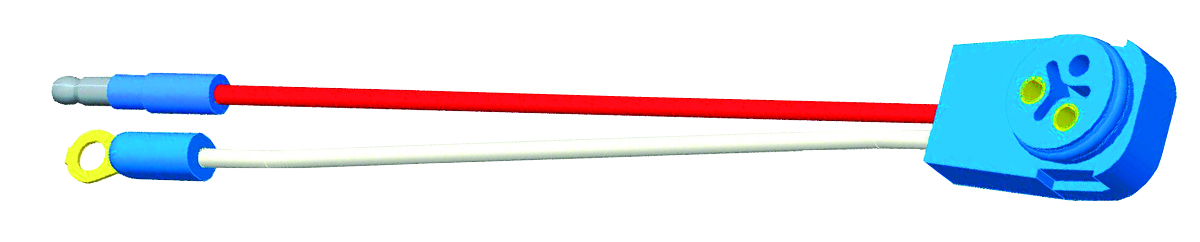 Grote 66846 PIGTAIL, 10" LONG, 2 WIRE | Autoplicity