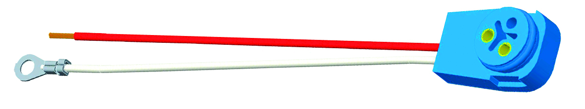 Grote 67016 PIGTAIL, 11" LONG, 2 WIRE | Autoplicity