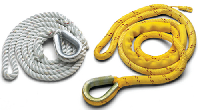 New England Ropes 629K02000012 3-Strand Mooring Pendant 5/8" X 12 ...