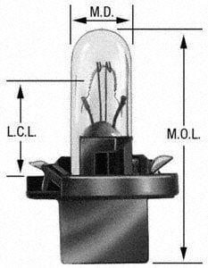 Wagner Lighting PC74 Medium Standard Mini Lamp | Autoplicity