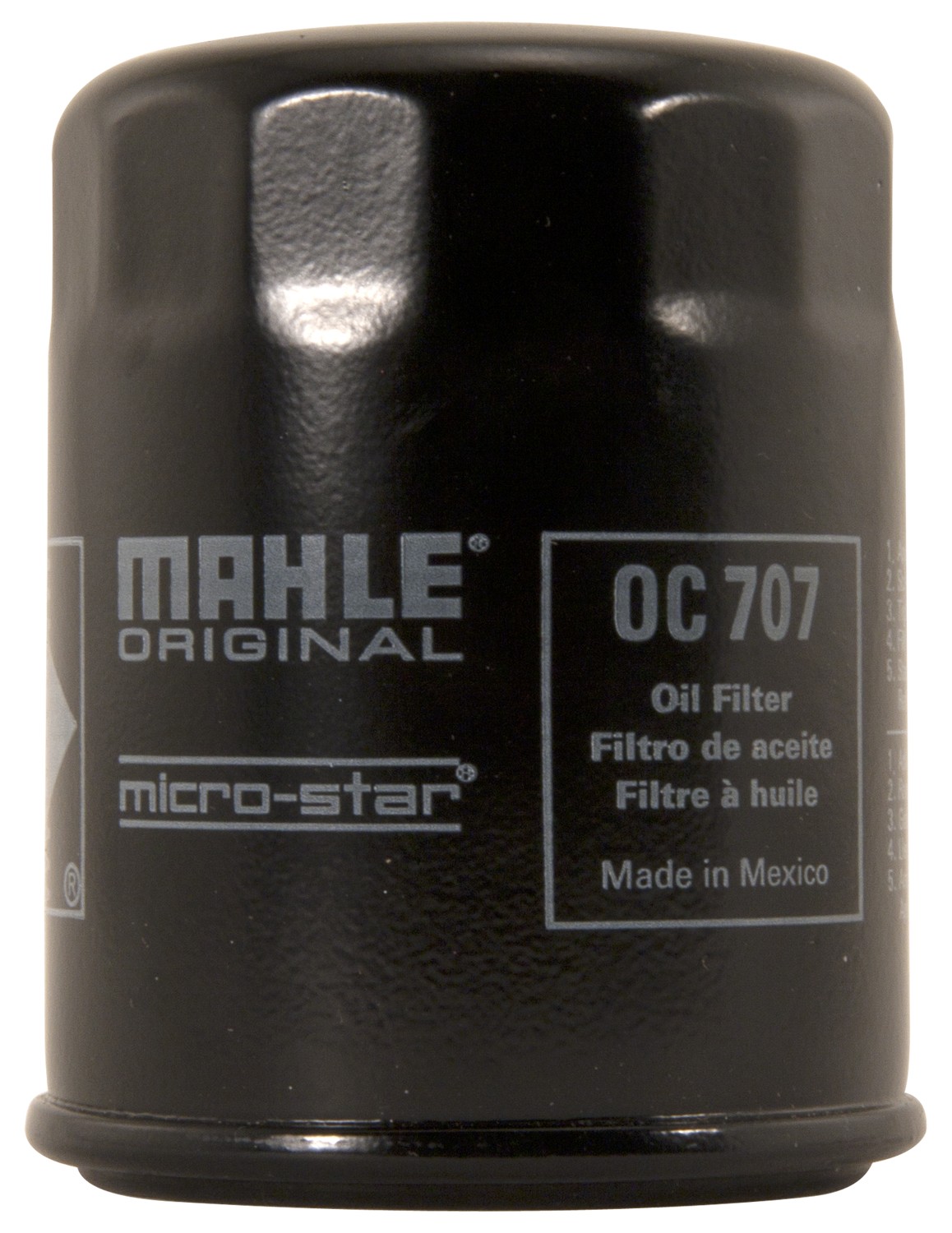 Mahle OC707 Mahle Original Oc 707 Oil Filter | Autoplicity