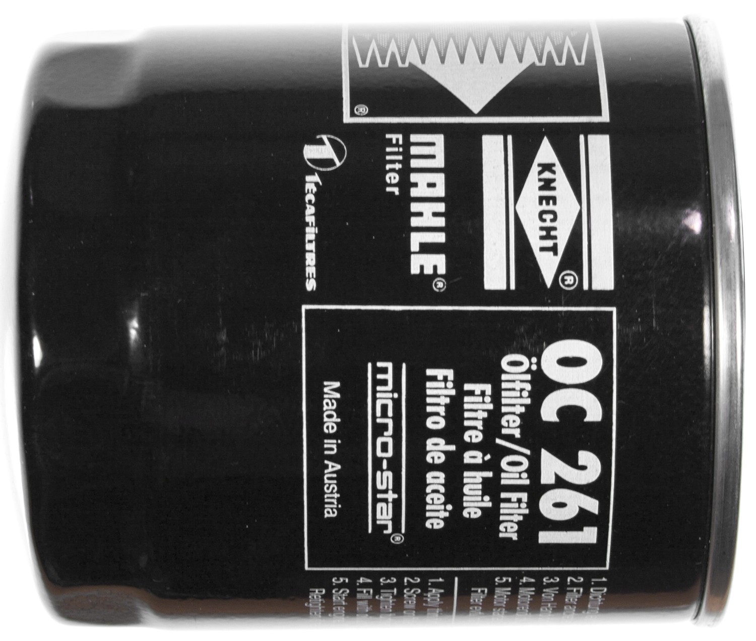 MAHLE OC261 MAHLE Original Oc 261 Oil Filter | Autoplicity