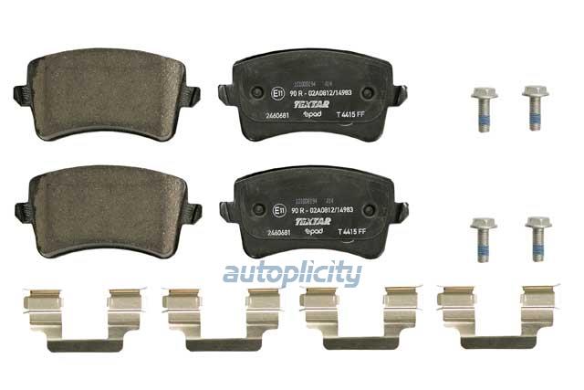 Textar 8K0-698-451 Brake Pad Set | Autoplicity