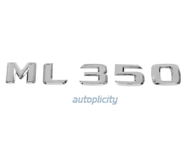 GENUINE MERCEDES 166-817-12-15 Emblem - Ml350 | Autoplicity
