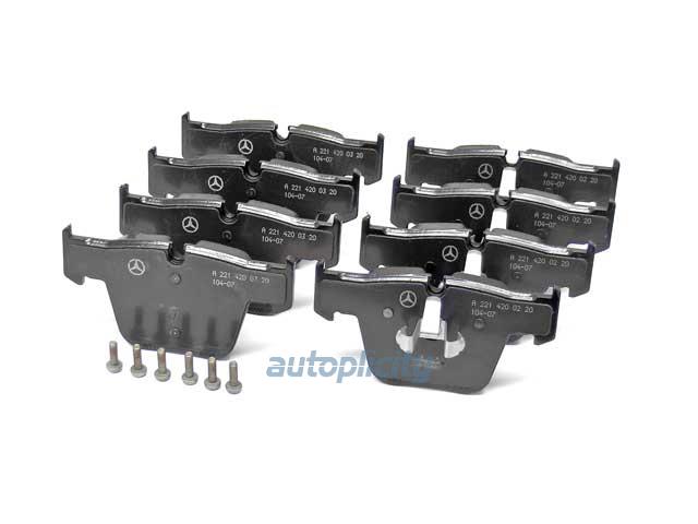 GENUINE MERCEDES 004-420-75-20 41 Brake Pad Set | Autoplicity