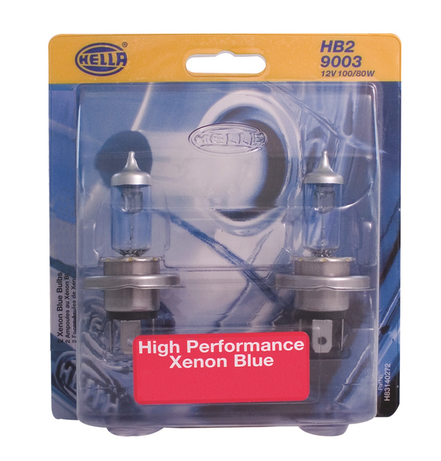 Hella H83140282 H4 Blue Halogen Bulb | Autoplicity