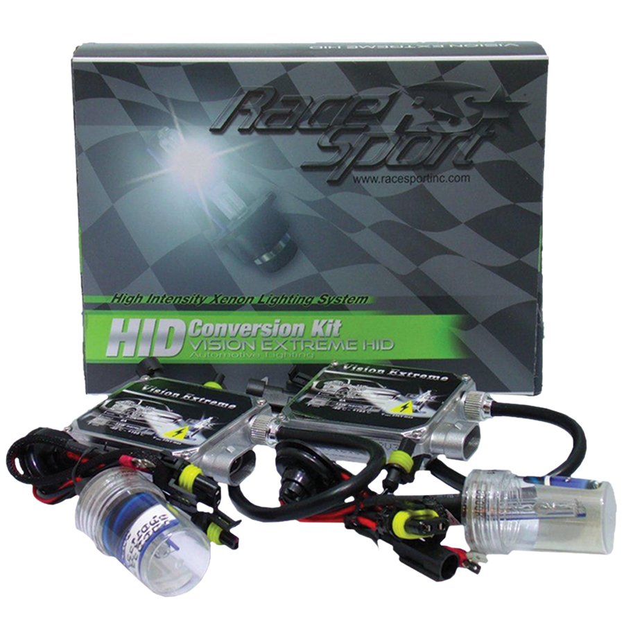 Race Sport H4-3-10K-BI-VE H4-3 Bi-Xenon Hid Mid-Slim Ballast Kit ...