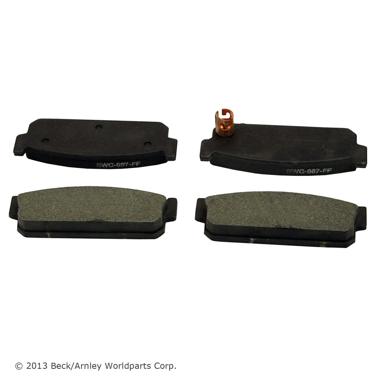Beck/Arnley 082-1443 Brake Pad Set | Autoplicity