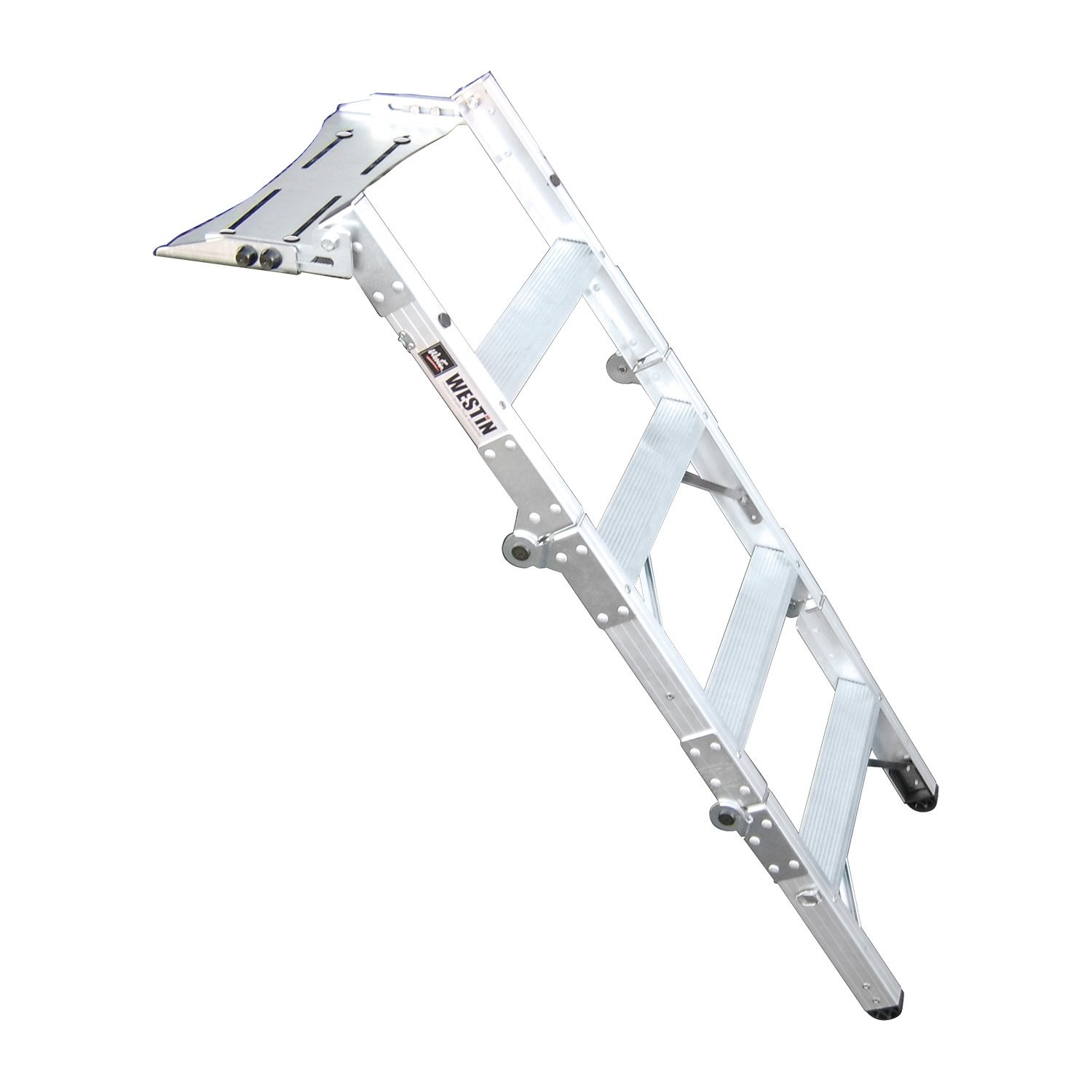 Westin 10-3000 Westin Truck-Pal Tailgate Ladder - Aluminum | Autoplicity