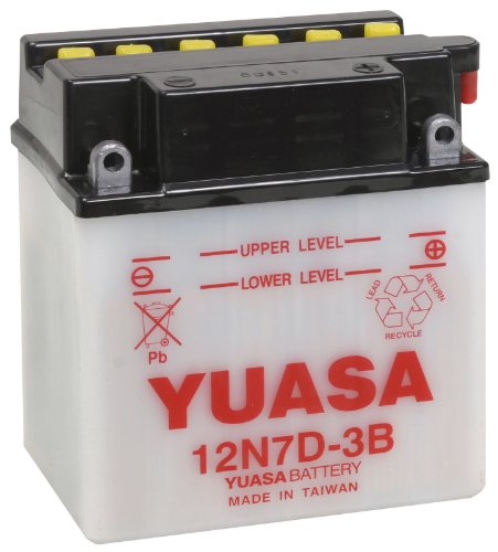 Yuasa Batteries YUAM227DB YUASA 12N7D-3B CONVENTIONAL 12 VOLT BATTERY ...
