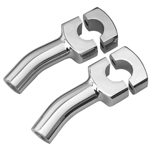 Show Chrome 55-304X 4in. Classic Pull Back Risers | Autoplicity