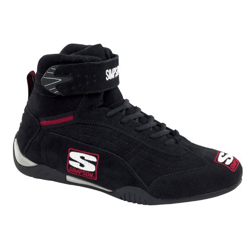 Simpson Racing Equipment AD900BK Racing Shoes | Autoplicity